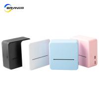 China 58mm Portable Thermal Printer Mini Android Handheld Bluetooth 5V-1A Input Charge 2000mAh Battery for sale