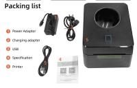 China Label Printing Made Convenient with DC 24V/2.5A 25-100mm Thermal Printer for sale