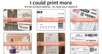 China Label Printing Made Convenient with DC 24V/2.5A 25-100mm Thermal Printer for sale