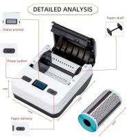 China Usb Wireless Label USB BT Thermal Printer with SDK 160mm*130mm*70mm Size for sale