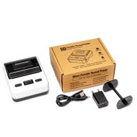 China Usb Wireless Label USB BT Thermal Printer with SDK 160mm*130mm*70mm Size for sale