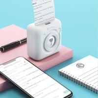 China Max 58mm W *Max 30mm D Thermal Paper Roll Size Wireless Label Printer for Note Sticker for sale