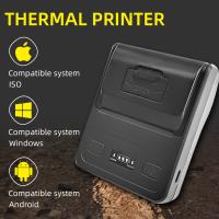 China 252g 58mm Bluetooth Thermal Printer 70mm/s Mini Instant Printer for Phone Logo Maker for sale