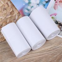 China 57x40mm Thermal Paper Jumbo Rolls ECG Waterproof Ultrasound Sticker Printer Label Paper for sale