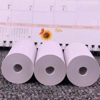 China 57x40mm Thermal Paper Roll 100% Pure Wood Pulp High Brightness 98% for POS Printer for sale