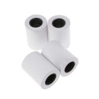 China 57x40mm Thermal Paper Roll 100% Pure Wood Pulp High Brightness 98% for POS Printer for sale