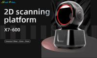 China X7-600 Omnidirectional 2D Barcode Scanner USB Desktop QR Code Reader 640x480 CMOS for sale