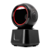 China 2D QR Desktop Barcode Scanner 158mmx92mmx94mm Auto-Sensing USB for Bill Payment for sale