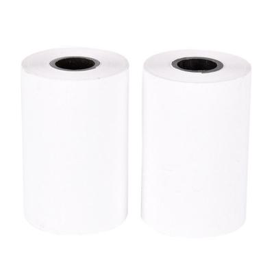China 57x40mm Thermal Paper Roll with Plastic Core 98% Brightness for POS Printer for sale