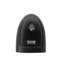 China Compact Black Wireless Laser Barcode Scanner with Auto Sense and 32 Bit Colour Depth for sale