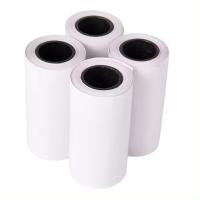 China 100% Wood Pulp Thermal Printer Paper 57x40mm for POS Receipt Taxi Coils for sale