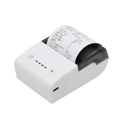 China Mini Thermal Printer 58mm Wireless Bluetooth USB 70mm/s 203DPI for Android iOS for sale