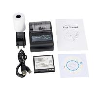 China 58mm USB Portable Invoice Printer Wireless Bluetooth Mini Bill Printer 70mm/s 1500mAh for sale