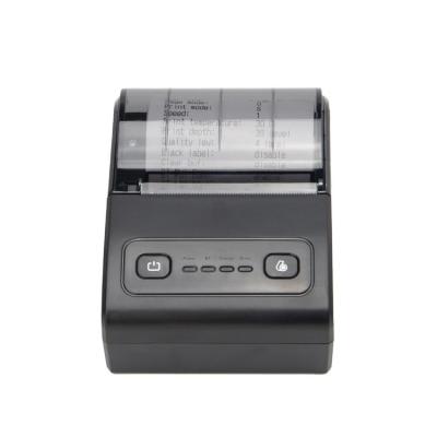 China 58mm Bluetooth Thermal Printer 70mm/s Portable Receipt Printer with 1500mAh Battery for sale