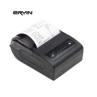 China 58mm Bluetooth Thermal Printer 70mm/s Portable Receipt Printer with 1500mAh Battery for sale