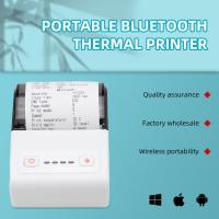 China 58mm 70mm/s Portable Thermal Receipt Printer with 1500mAh 7.4V Lithium Battery for sale