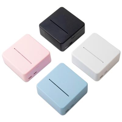 China Android Bluetooth Thermal Badge Printer 58mm Portable with QR Code Barcode Scanner 2000mAh for sale