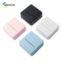China 58mm Mini Portable Thermal Printer Wireless Bluetooth 4.0 2000mAh Battery for Receipts Labels for sale