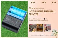 China Mini 58mm Thermal Receipt Printer 70mm/s USB Wireless Bluetooth 4.0 203DPI for sale