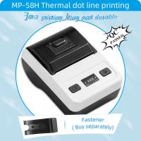 China Android Bluetooth Thermal Printer 58mm Mini Receipt Printer 70mm/s Custom Design for sale