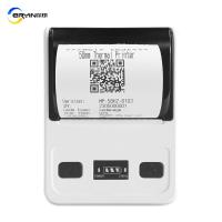 China 58mm Direct Thermal Mini Printer 70mm/s Portable Kitchen Receipt Printer 203DPI USB Bluetooth for sale