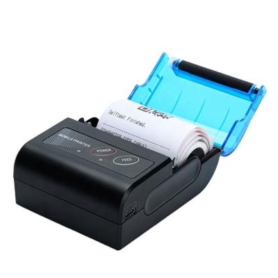 China 58mm Wireless Bluetooth Thermal Mini Printer 70mm/s Portable Bill Printer 1500mAh for sale