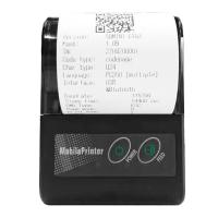 China 58mm Wireless Bluetooth Thermal Mini Printer 70mm/s Portable Bill Printer 1500mAh for sale