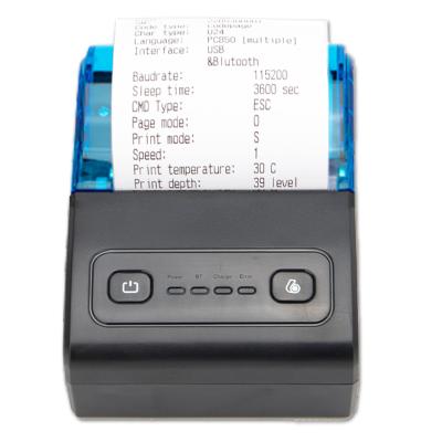 China Max. Resolution 384 Dots/line Handheld Mini Thermal Printer for Invoices and Receipts for sale