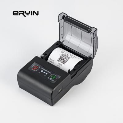 China Kitchen Square White Roll Paper Receipt Portable Mobile Bluetooth 58mm Thermal Printer for sale