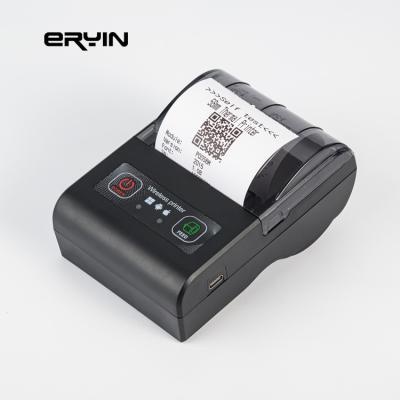 China MP-58M Mini Portable 58mm Wireless Bluetooth Thermal Printer 203dpi 70mm/s for sale