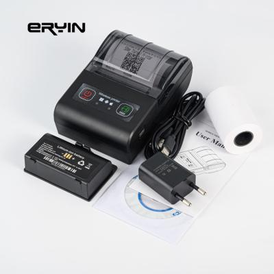 China Android Compatible Handheld Mini Thermal Printer 58mm Roll 203dpi 70mm/s for sale