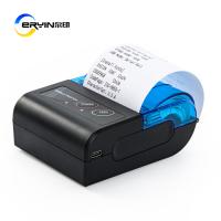 China 58mm Portable Thermal Printer 70mm/s Black Print Speed Bluetooth Mini Receipt Printer for Smartphone for sale