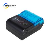 China 58mm Portable Thermal Printer 70mm/s Black Print Speed Bluetooth Mini Receipt Printer for Smartphone for sale
