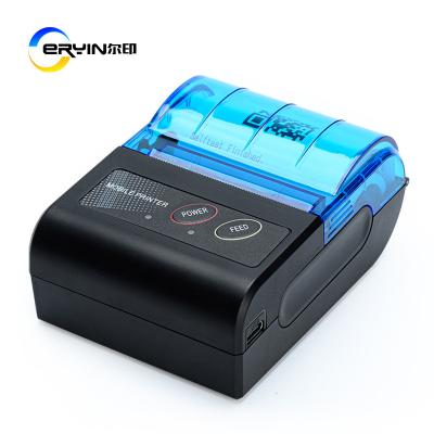 China 58mm Mobile Mini Wireless Thermal Restaurant Receipt Printer with 1500mAh Battery for sale