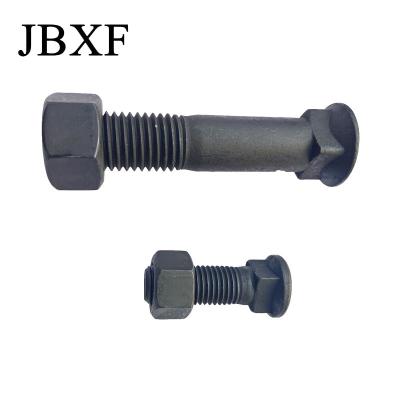 China OEM Customization Excavator Plow Bolt And Hex Nut For Excavator Pc300 PC400 Bucket Tooth for sale