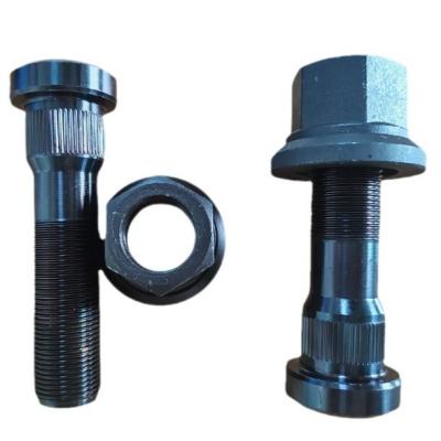 China 20mm-200mm Truck Wheel Bolt And Flange Nut Volvo Hub Bolts for sale