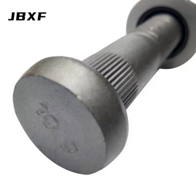 China Full Thread Coverage M20 Track Shoe Bolt With Hexagon Head for sale