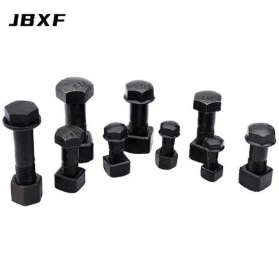 China Alloy Steel Anti Rust Excavator Track Shoe Bolts M24X120 For CAT320 / Komatsu PC200 for sale