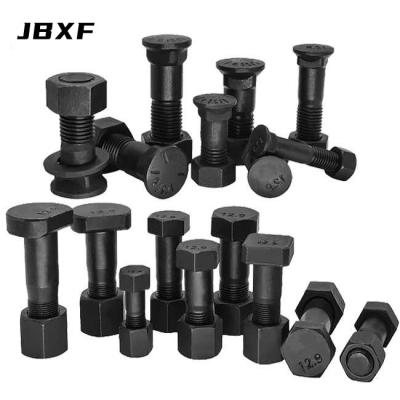 China Heavy Duty Track Link Bolts M30X150 For Volvo EC210 / Kobelco SK250 for sale