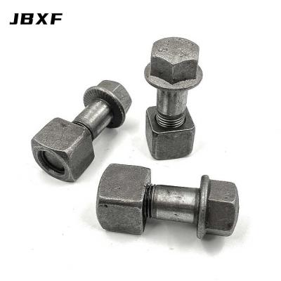 China Grade 8.8 Carbon Steel Value Pack Track Bolts Kit For D6 / D7 Dozers 20T Excavators Perfect for sale