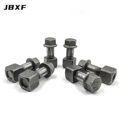 China Grade 10.9 Locking OEM Excavator Track Bolt Kit For Sany SY215 / Hitachi ZX200 Durable Design for sale