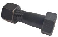 China Bolt Track Shoe HRC 50-56 Surface Hardness Plain Zinc Coating Full Thread Coverage for sale