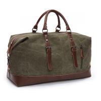 China Travel Waterproof Canvas Duffle Bag 40-50L Expandable Carry On Backpack for Men Business for sale