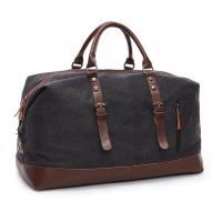 China Travel Waterproof Canvas Duffle Bag 40-50L Expandable Carry On Backpack for Men Business for sale