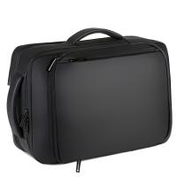 China Black BSCI Business Travel Backpack Laptop Teenager Mens Backpack With USB Charger 180 Degree Opening for sale