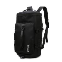 China Convertible Travel Duffel Bag 40L with Shoe Compartment and Wet Pocket for Gym Camping for sale