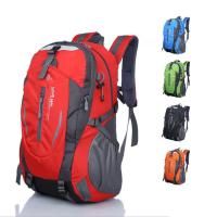 China Waterproof 50L Hiking Backpack Large Capacity Camping Travel Bag Durable Polyester for sale