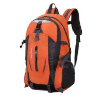 China Waterproof 50L Hiking Backpack Large Capacity Camping Travel Bag Durable Polyester for sale