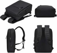 China OEM Anti Theft USB Charging Backpack 15.6 Inch Laptop Briefcase Oxford Fabric for sale