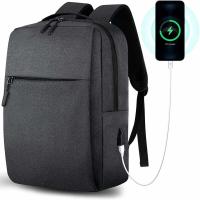 China OEM Anti Theft USB Charging Backpack 15.6 Inch Laptop Briefcase Oxford Fabric for sale